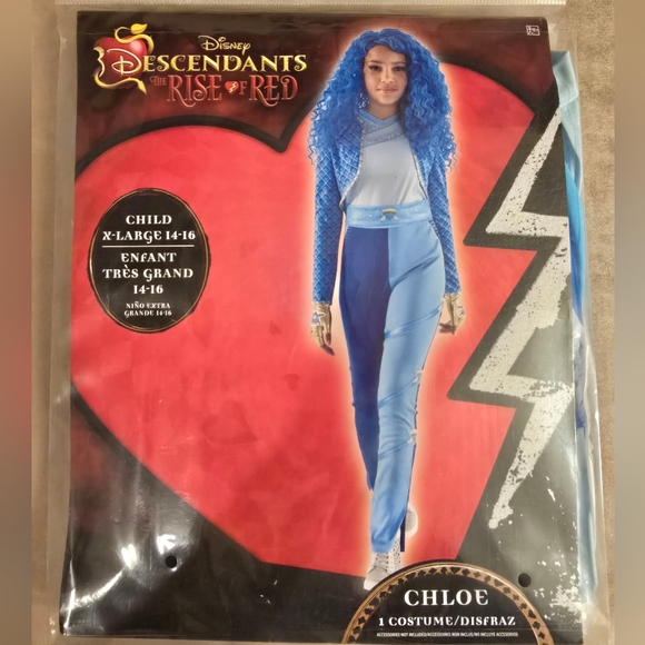 Costumes | Disney Descendants The Ris Of Red Chloe Costume | Poshmark